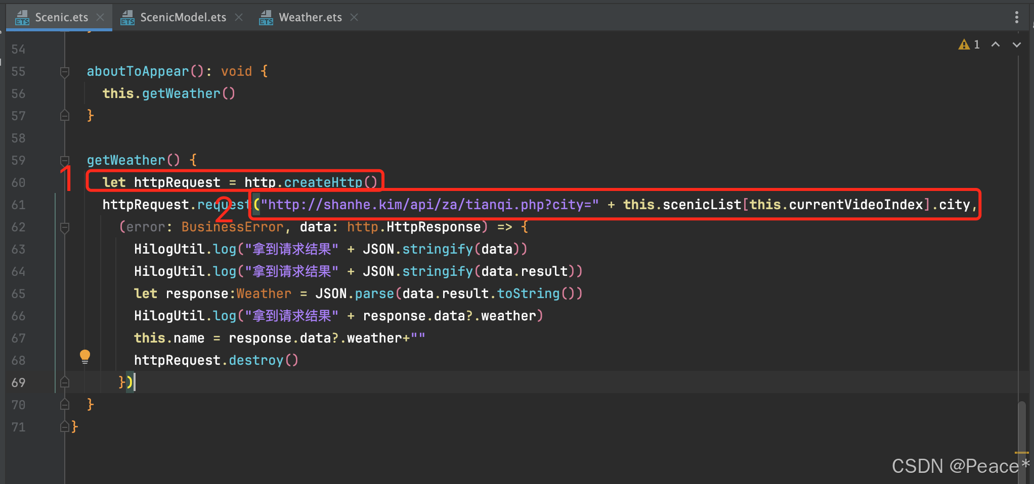 HarmonyOs鸿蒙开发实战(8)=＞Http网络请求Get方式_鸿蒙get请求-CSDN博客