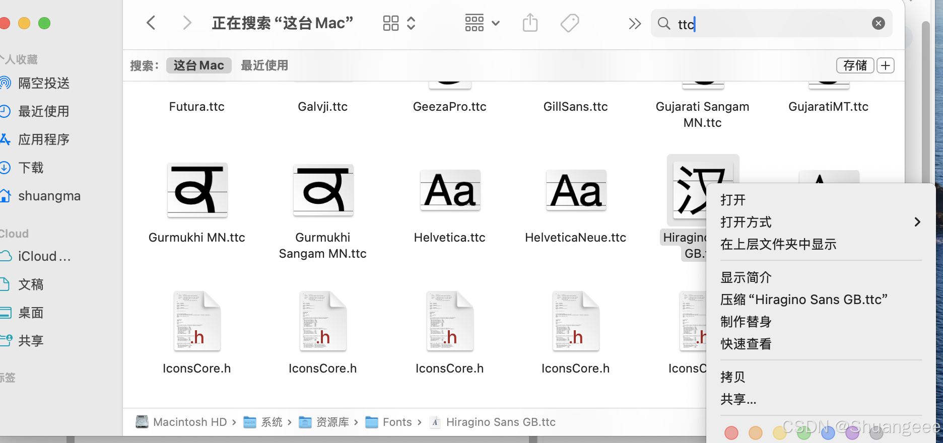 Python学习——关于wordcloud图像处理的字体路径问题（基于macOS）_wordcloud fontpath-CSDN博客