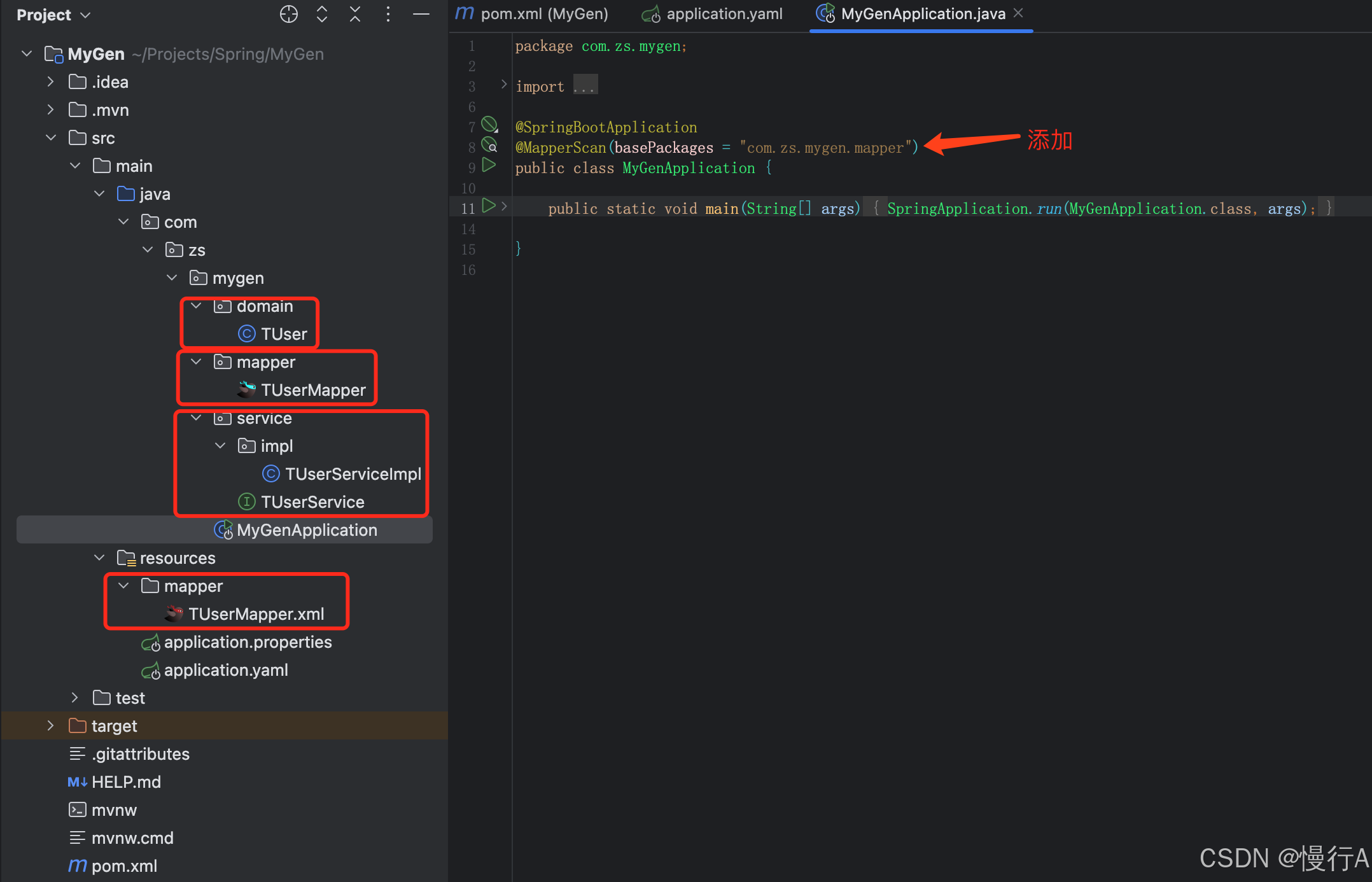 IDEA中SpringBoot3项目Database工具Mybatis Plus3生成器_idea database可以生成mybatis-plus-CSDN博客