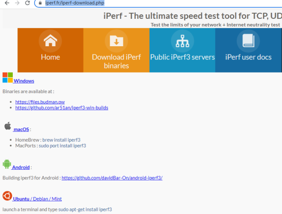 网络测速工具iperf3使用_iperf3 -b-CSDN博客