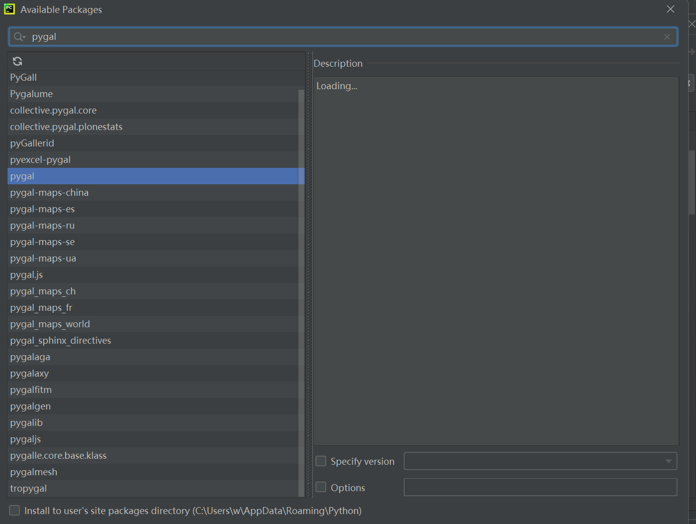 Pycharm运行pygal时报错的解决方法-CSDN博客
