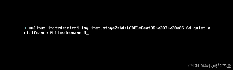 Linux安装系统时修改网卡名_net.ifnames=0 biosdevname=0-CSDN博客