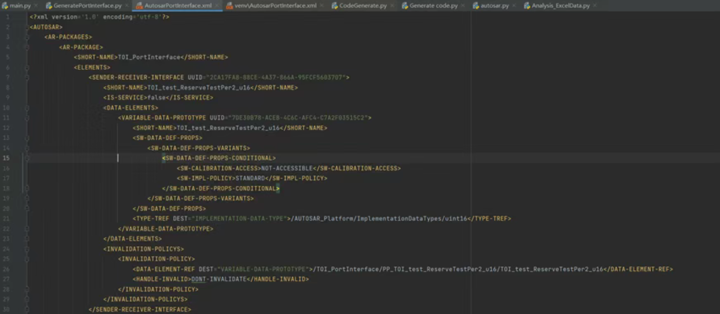 基于Python Script，RTE自动配置简单示例_arxml rte接口文件-CSDN博客