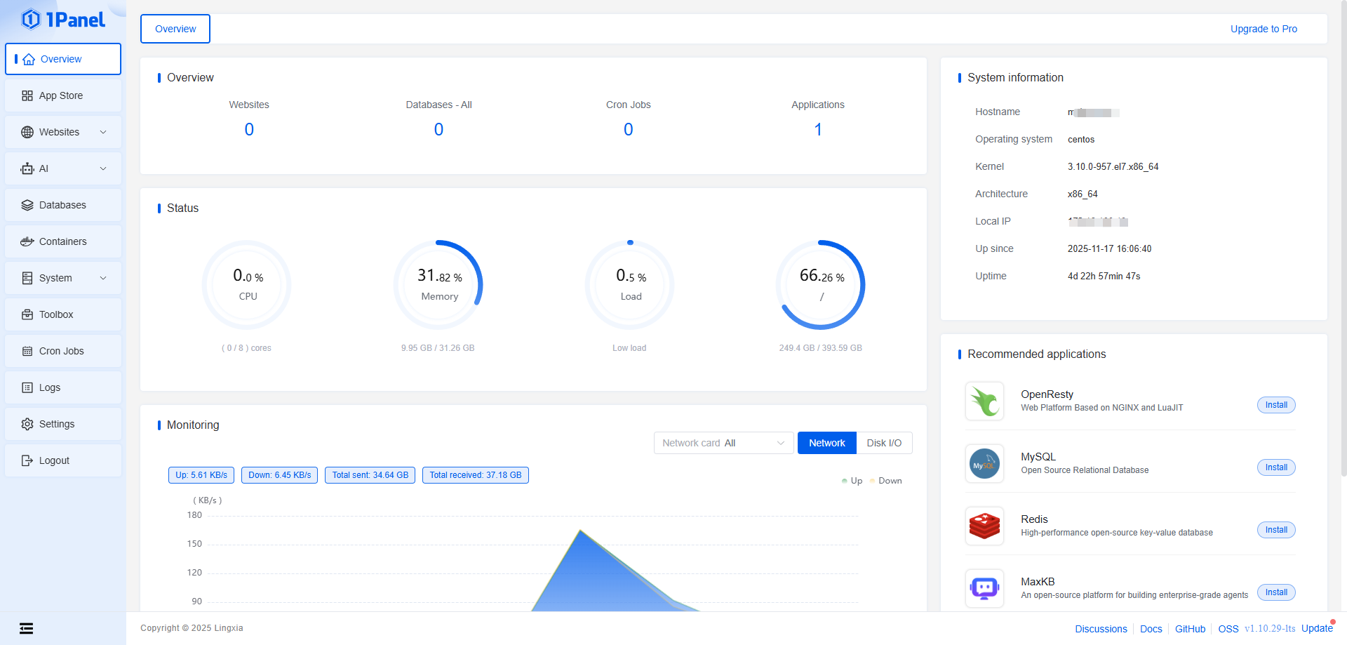 1panel 国际版 离线版_1panel v2 离线版-CSDN博客