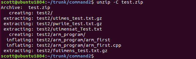 Linux常用命令46——unzip解压缩zip格式文件_linux unzip-CSDN博客