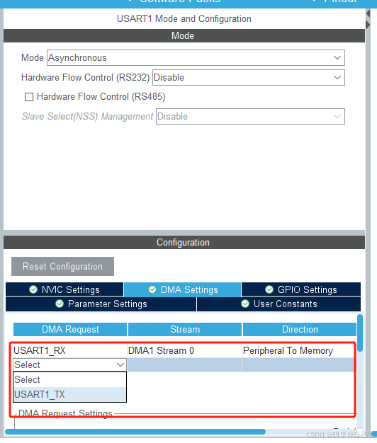基于官方文档实现STM32的USART不定长数据收发_stm32g431 串口dma-CSDN博客