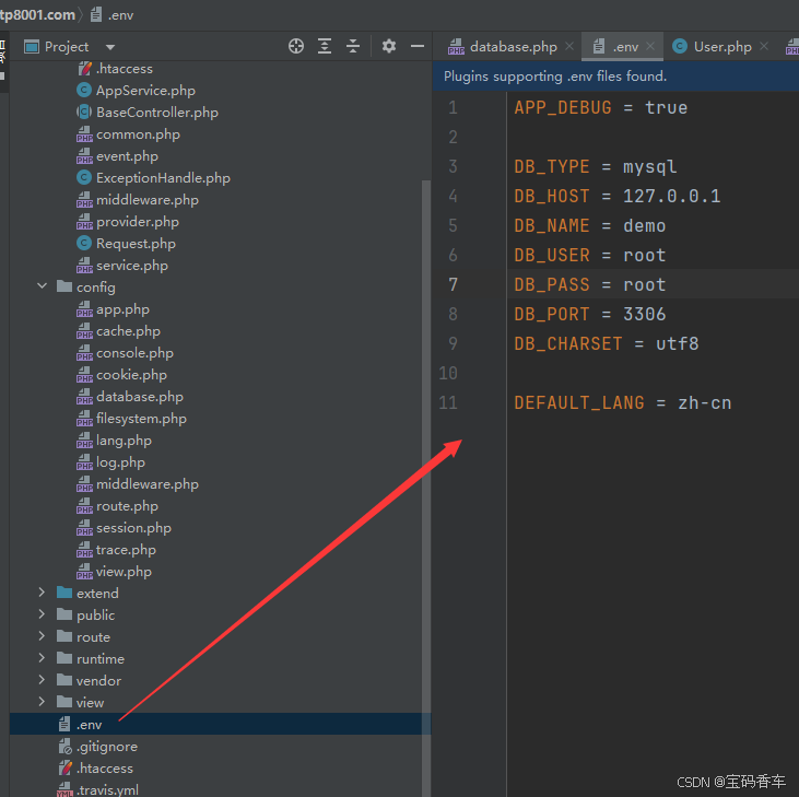 【thinkphp8】00004 案例 thinkphp8访问，读取数据。解决报错：could not find driver。在排查完配置后，选择php_pdo_mysql库即可 ...