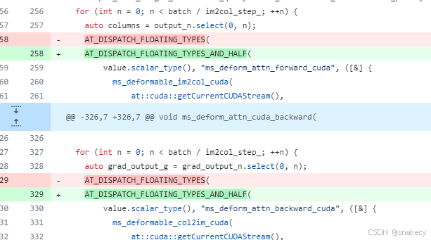 deform_conv_forward_cuda“ not implemented for ‘Half‘-CSDN博客