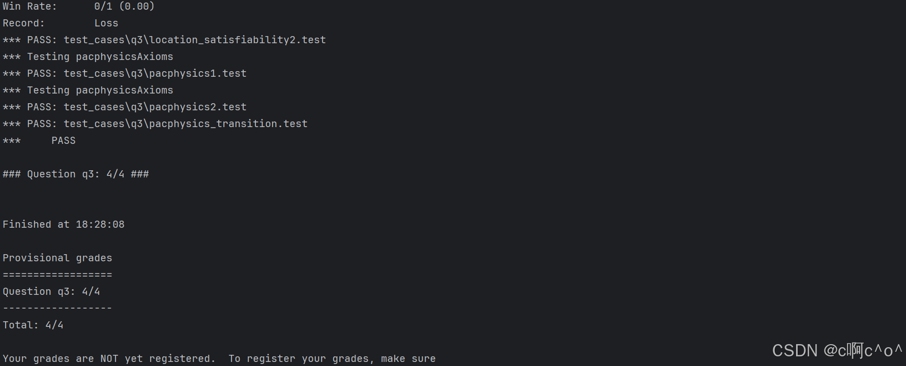 CS188项目 逻辑与经典规划_project 3: logic and classical planning cs188-CSDN博客