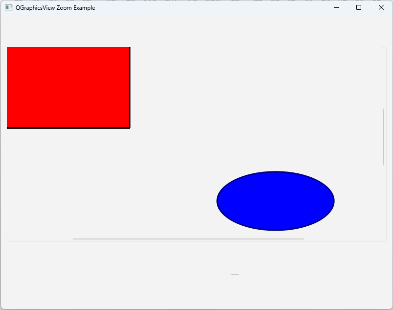 QGraphicsView 缩放-CSDN博客