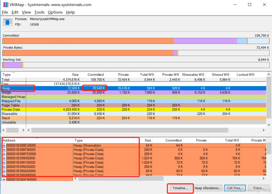 内存泄漏之详细讲解如何使用vmmap分析内存泄露问题_vmmap使用方法-CSDN博客
