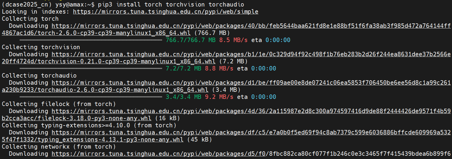 安装torch2.6遇到Solving environment: failed with initial frozen solve. Retrying with flexible s_pip ...