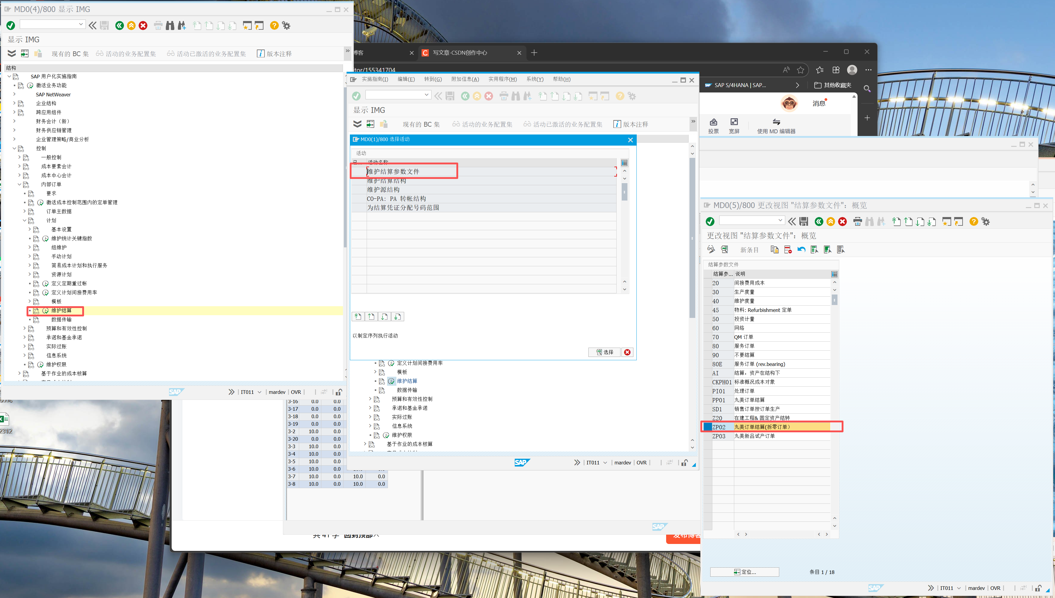 SAP 工单成本核算配置相关文件-CSDN博客