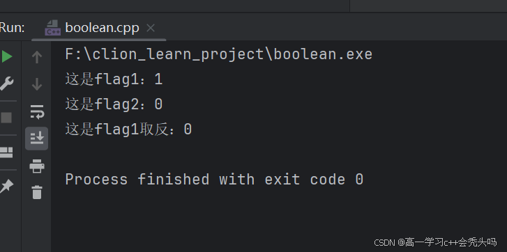 c++ 布尔类型boolean_c++boolean语句-CSDN博客