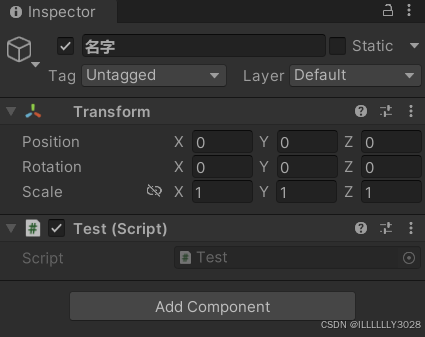 Unity中的GameObject（笔记）_gameobject.instantiate-CSDN博客