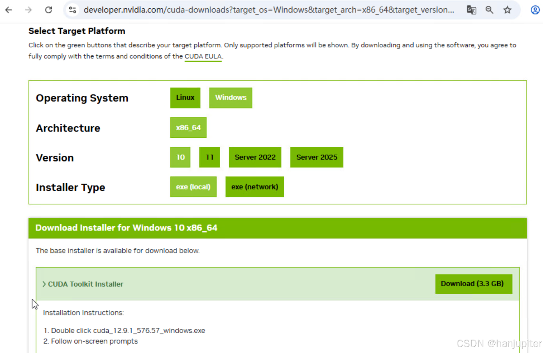基于ollama-gpu + E5 CPU + TESLA-P40 显卡 安装CUDA(12.9.1)_tensorflow cuda12.9 ...