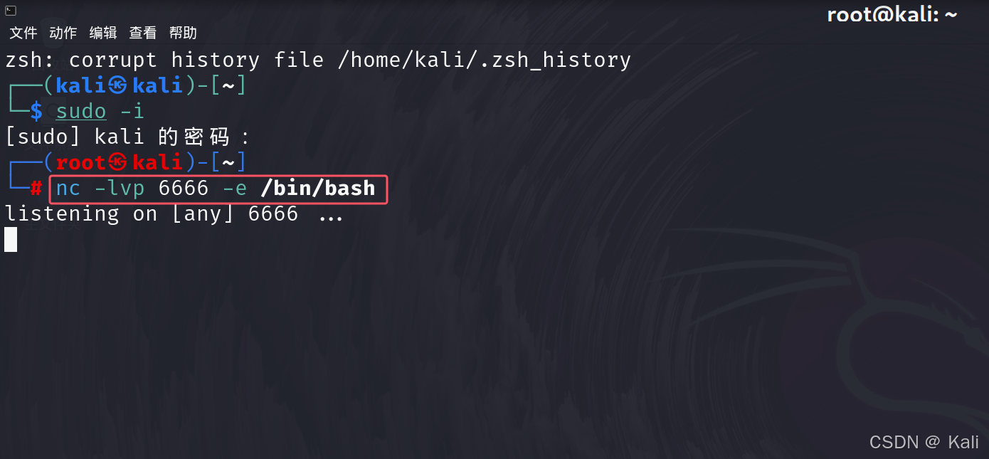 Kali netcat连接_kali安装netcat-CSDN博客