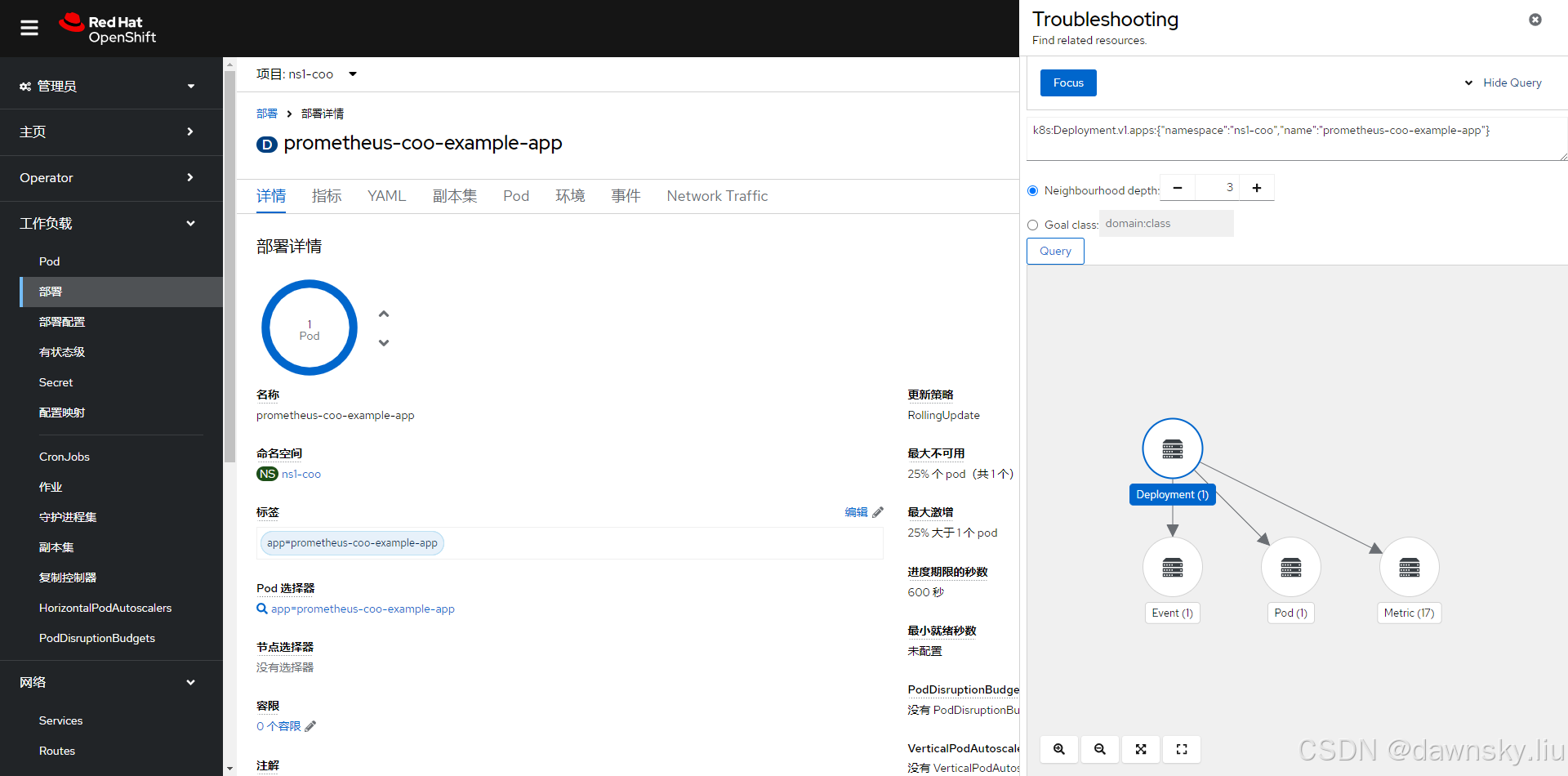 OpenShift 4 可观测性 - 用 Cluster Observability Operator 全面观测集群_openshift logs query-CSDN博客