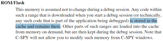 调试时Memory窗口中Flash内容不更新_iar memory configuration-CSDN博客
