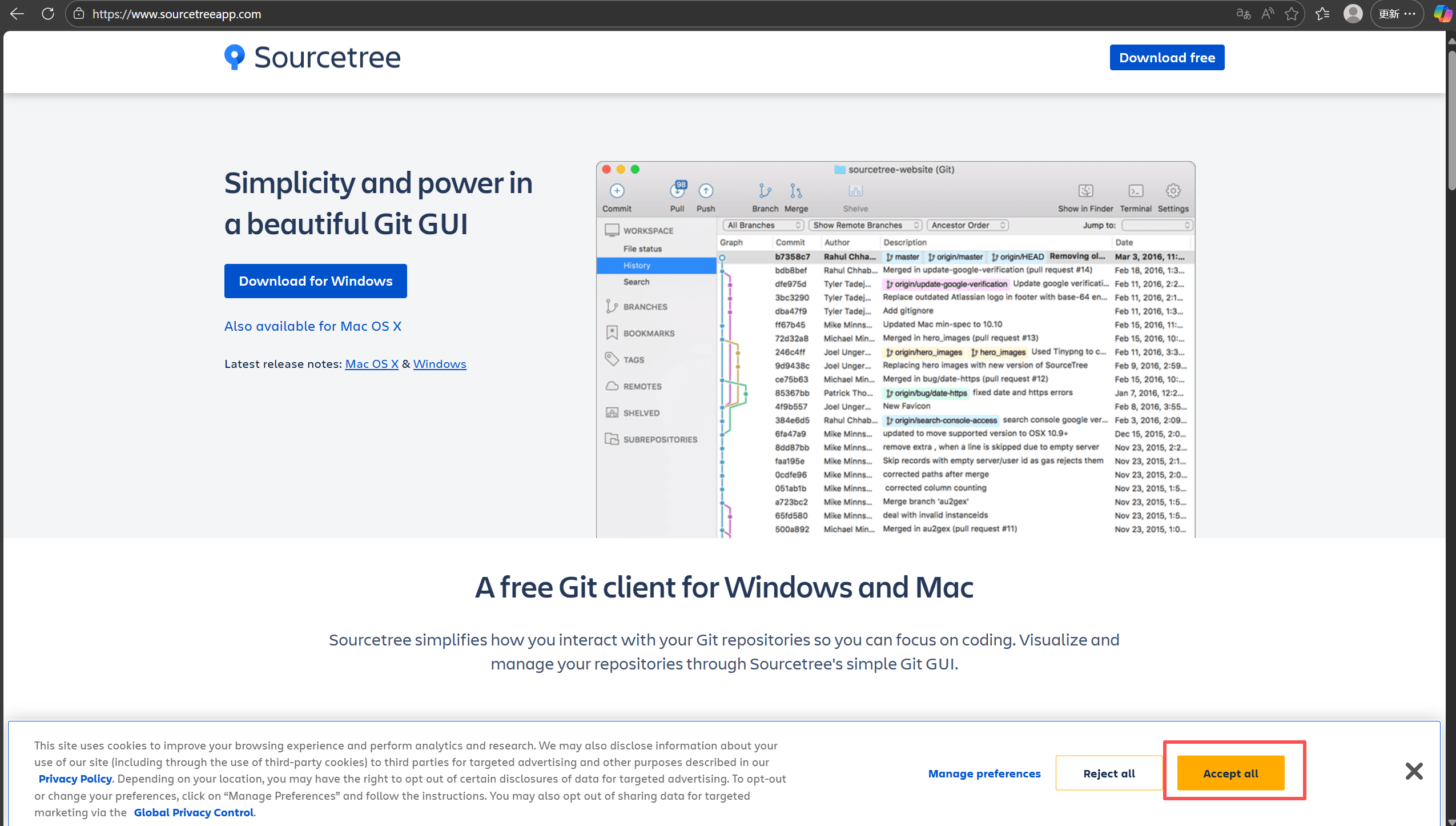 Spade4『Git配置Sourcetree使用教程』_git sourcetree-CSDN博客