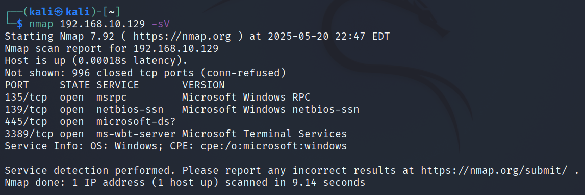 每日kali工具——nmap_kali nmap命令-CSDN博客