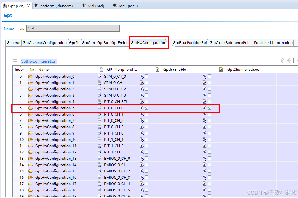 AUTOSAR-EB Tresos Studio配置MCAL的GPT模块_autosar gpt配置-CSDN博客