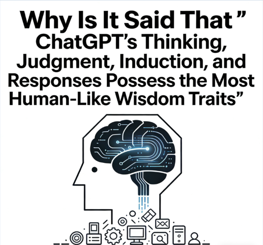 为什么说“ChatGPT的思考、判断、归纳、回答最具有人类智慧特征”？Why Is It Said “ChatGPT the Most ...