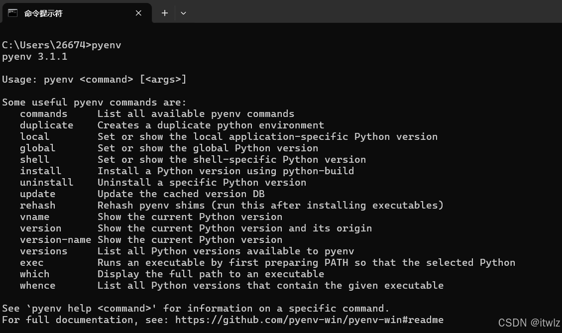 使用 pyenv 管理 python版本_pyenv卸载-CSDN博客