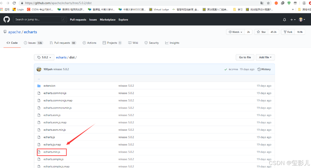 ECharts实现数据可视化_echartsjs下载-CSDN博客