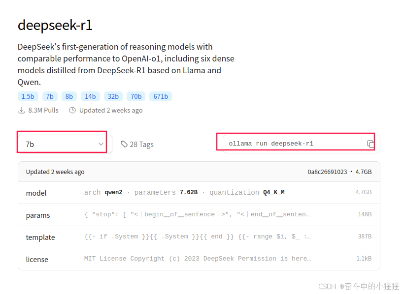 AI学习-Ollama-Linux系统中的本地部署deepseek-r1_linux本地部署ollama-CSDN博客