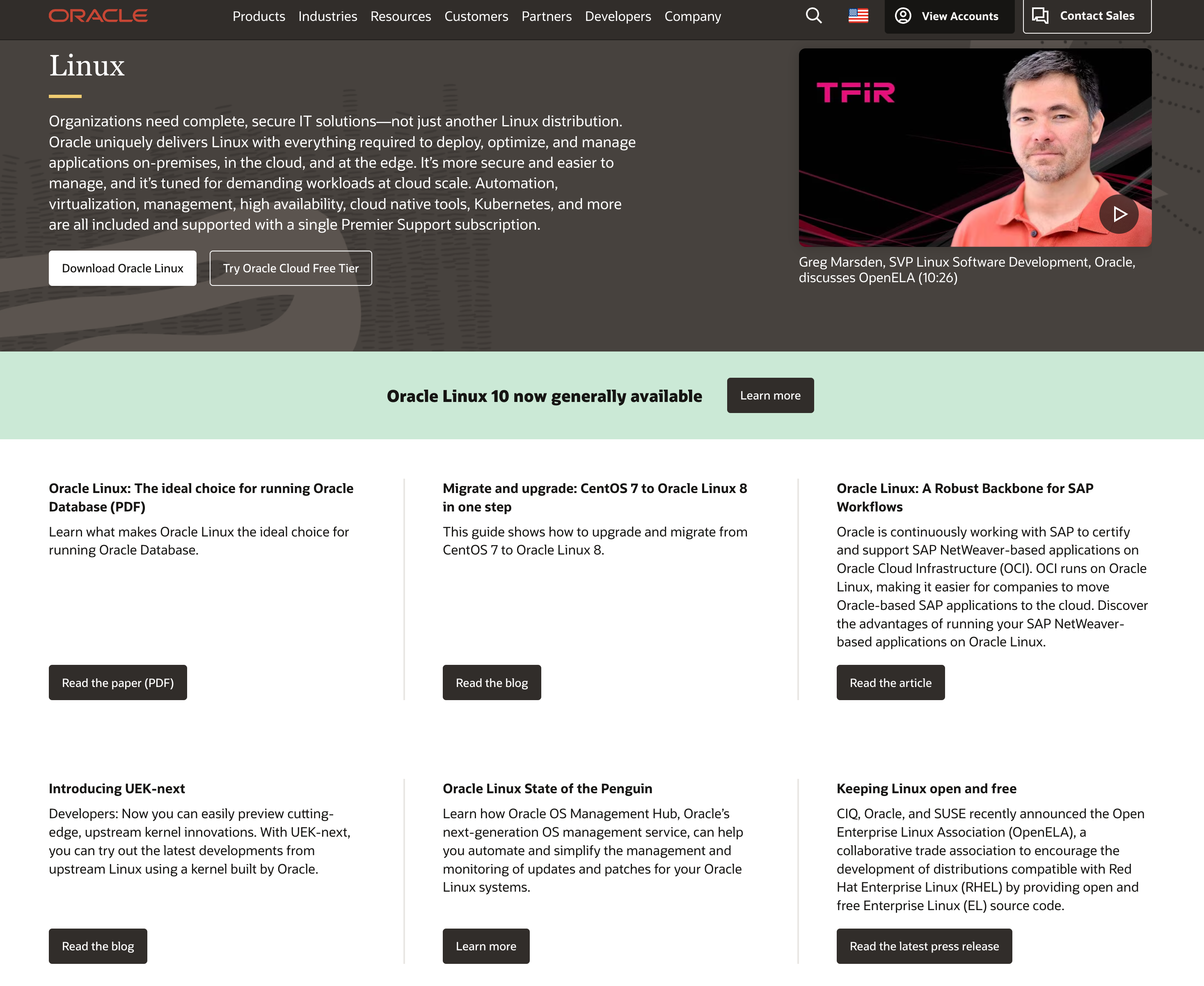 Oracle Linux 版本说明，以及 安装-CSDN博客