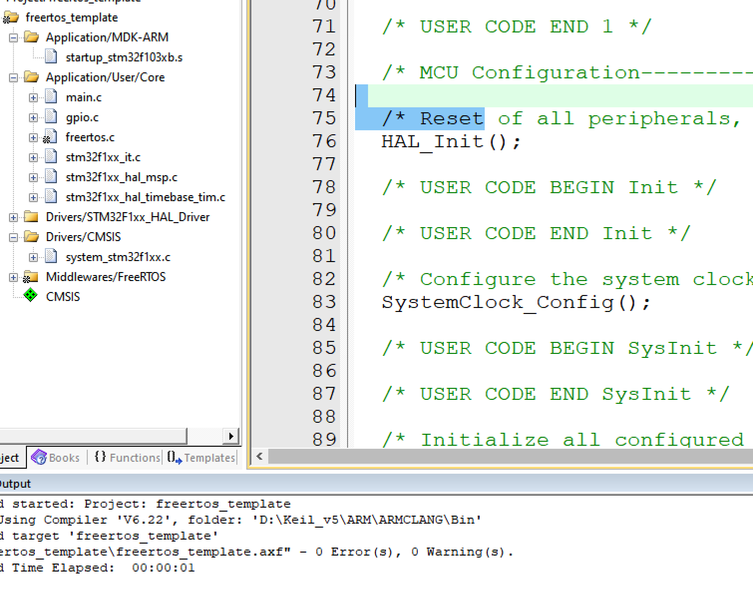 CubeMx生成FreeRTOS代码在ARM compiler6版本下编译__forceinline_cubemx 生成 freertos使用 ...