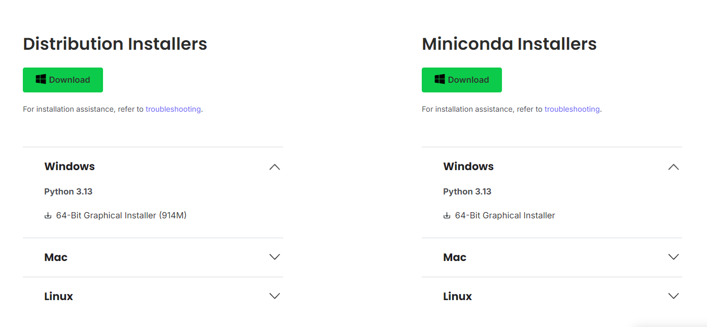Python的环境配置及安装工具包Anaconda、numpy、pandas、matplotlib_python3.13anaconda下载-CSDN博客