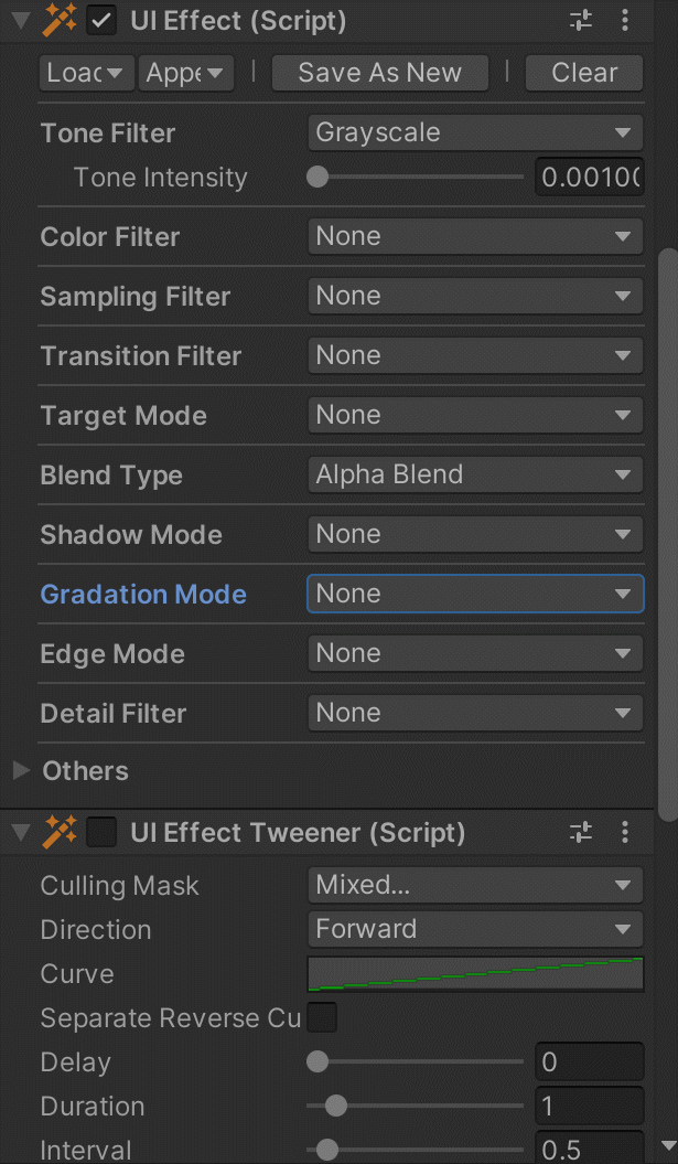 Unity3d UGUI实现炫酷效果UIEffect（灰度、复古、模糊、边缘发光、溶解、闪光等效果）含源码工程_unity uieffect-CSDN博客