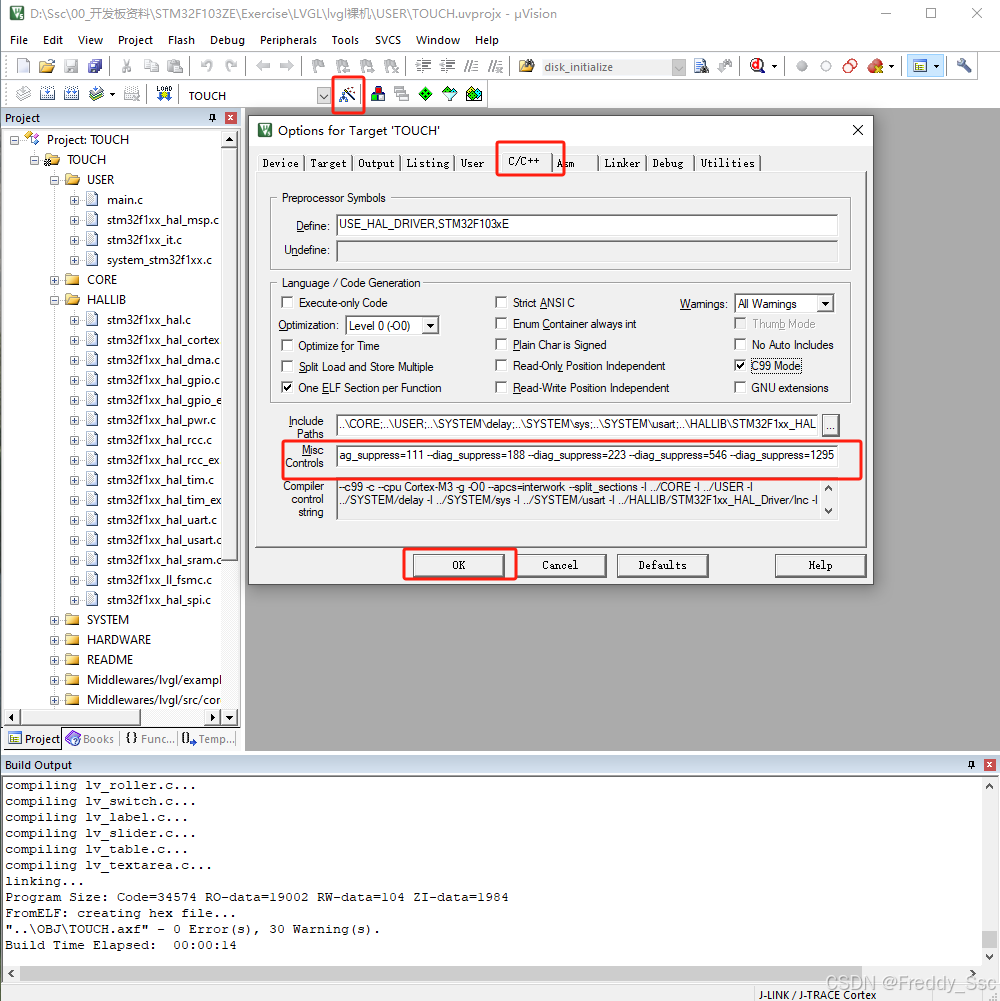 STM32F103ZE移植LVGL流程演示（附源码）_stm32f103 lvgl-CSDN博客