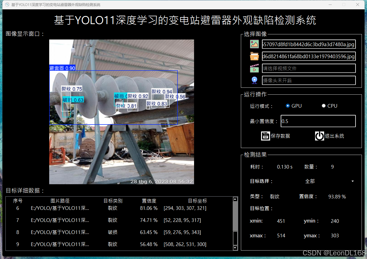 基于YOLO11深度学习的变电站避雷器外观缺陷检测系统【Python源码+Pyqt5界面+数据集+安装使用教程+训练代码】【附下载链接】_yaml下载-CSDN博客