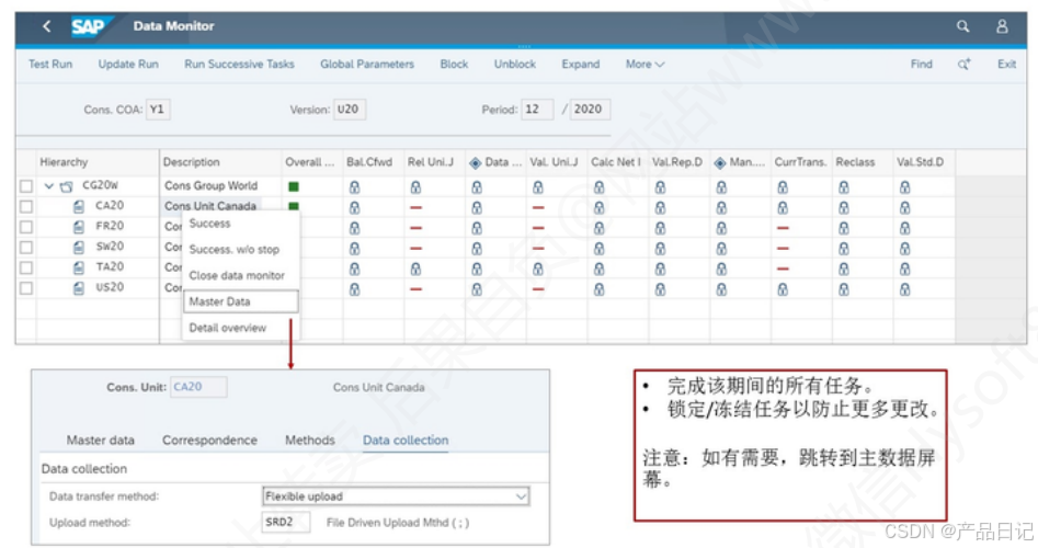 SAP GR（Group Reporting）合并报表内容及功能简介（四）-CSDN博客