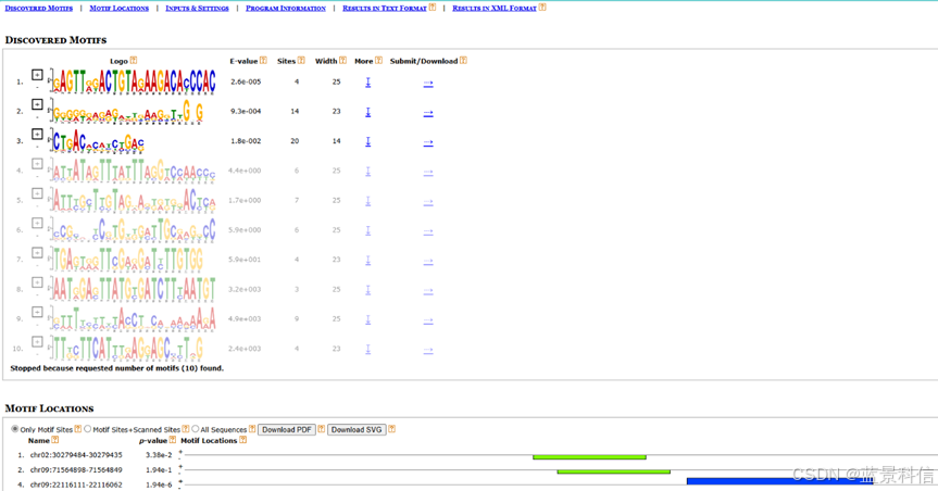 motif分析工具——MEME-CHIP-CSDN博客