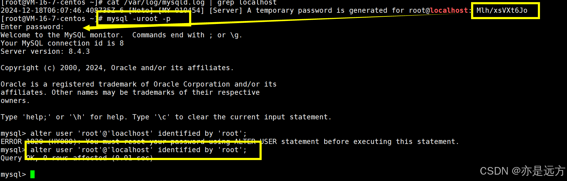 CentOS安装MySQL_centos10安装mysql-CSDN博客