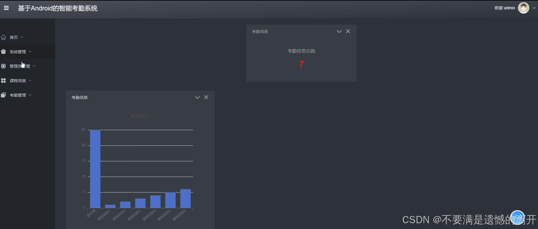 025-基于Spring Boot+Android的智能考勤系统-CSDN博客