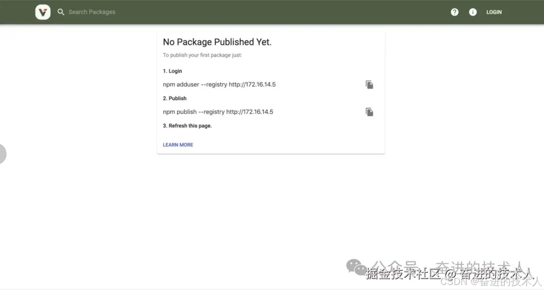 使用Verdaccio和Nexus搭建前后端企业级私有镜像服务-CSDN博客
