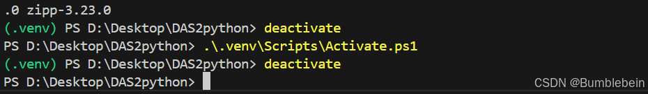 在vscode中创建python虚拟环境（.venv）_vscode python venv-CSDN博客