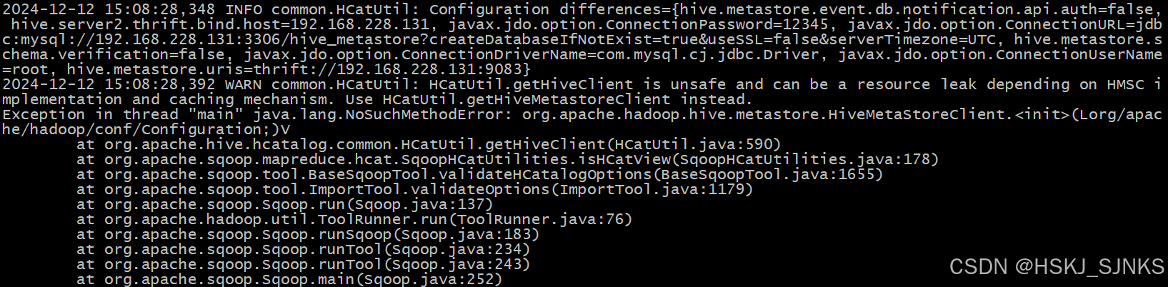 Exception in thread “main“ java.lang. NoClassDefFoundError:org/apache ...
