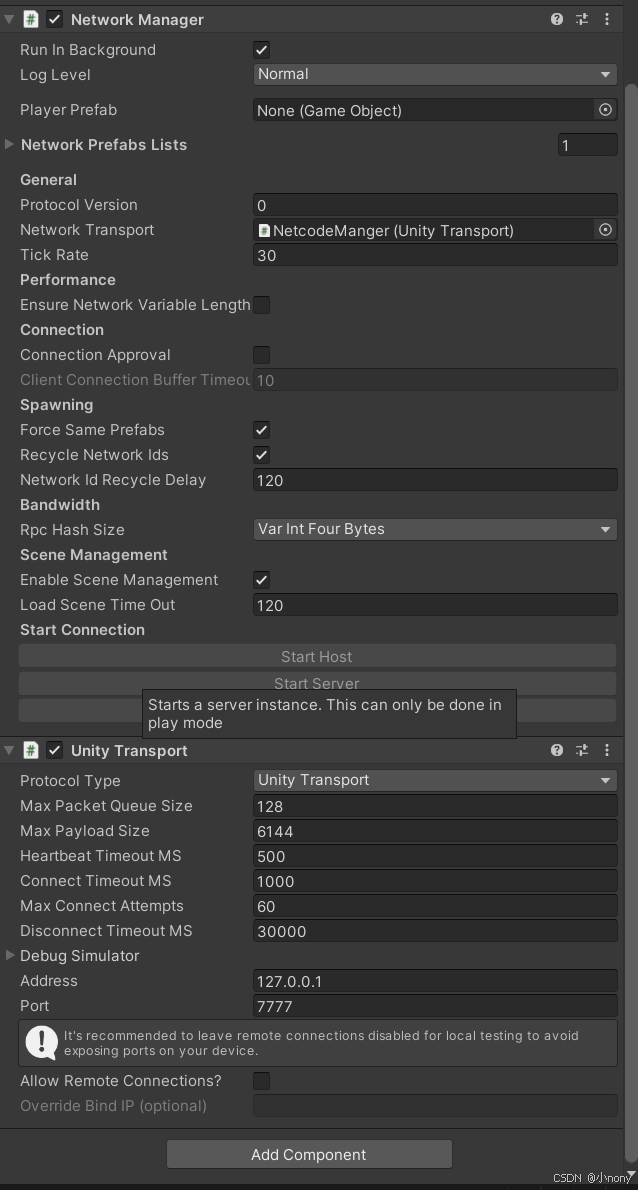Unity_Netcode_unity netcode-CSDN博客