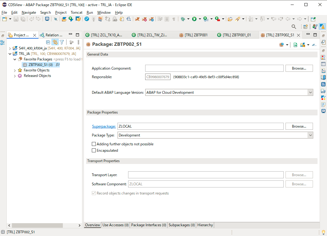 SAP学习笔记 - 开发37 - RAP开发流程的具体步骤， 建表，Data Model View，Projection View ...