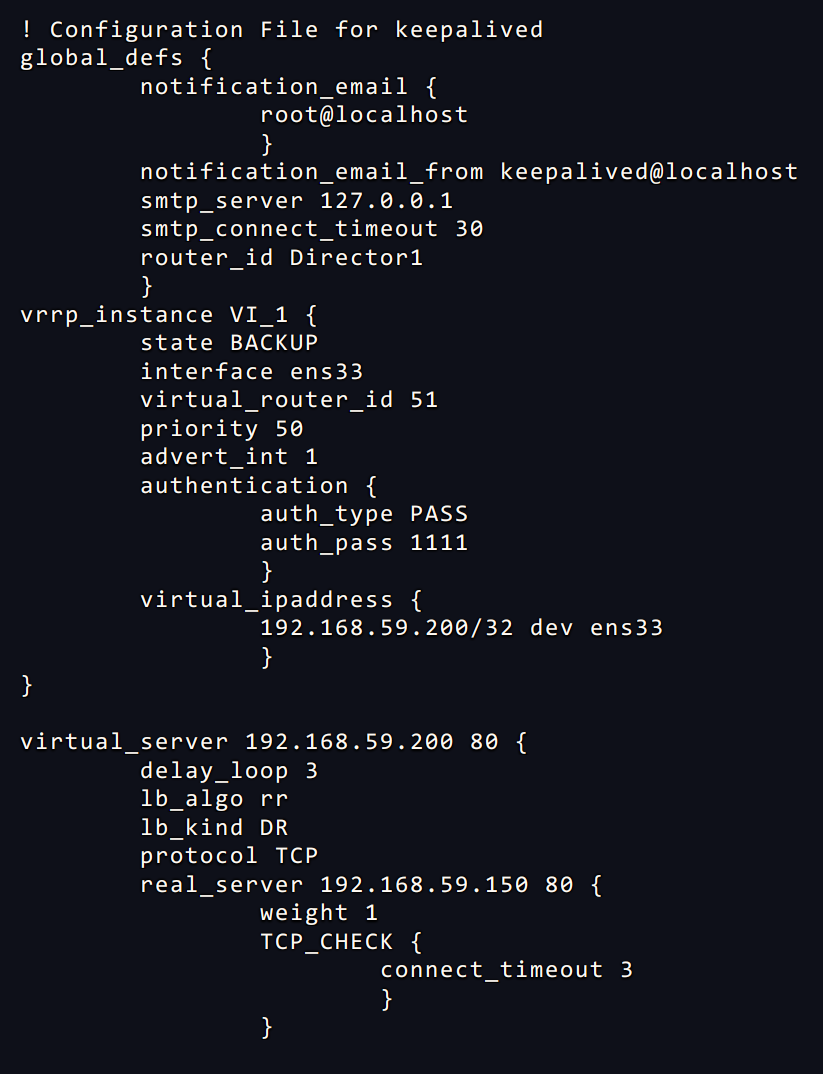 虚拟机实现lvs keepalived 高可用负载均衡_2个虚拟机做负载均衡-CSDN博客