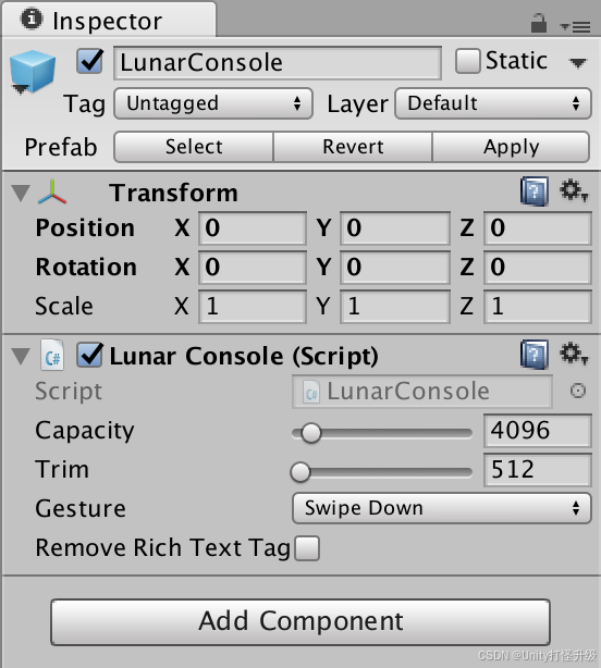 【Unity插件】Lunar Console：移动平台日志系统_lunarconsole-CSDN博客